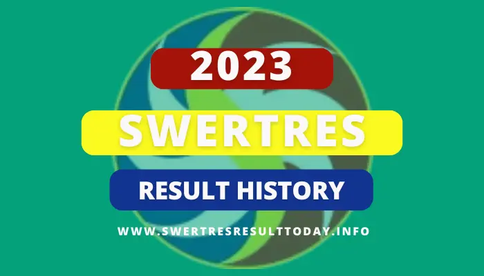 Swertres Results History and Summary 2023